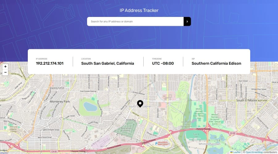 Frontend Mentor Ip Address Tracker Using Vite Reactjs Coding