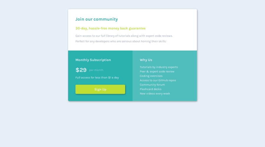 Frontend Mentor Responsive Design With Display Properties Coding Challenge Solution