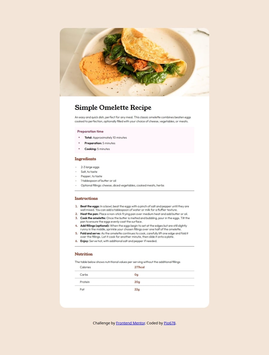 Frontend Mentor Responsive Solution Using React Coding Challenge Solution