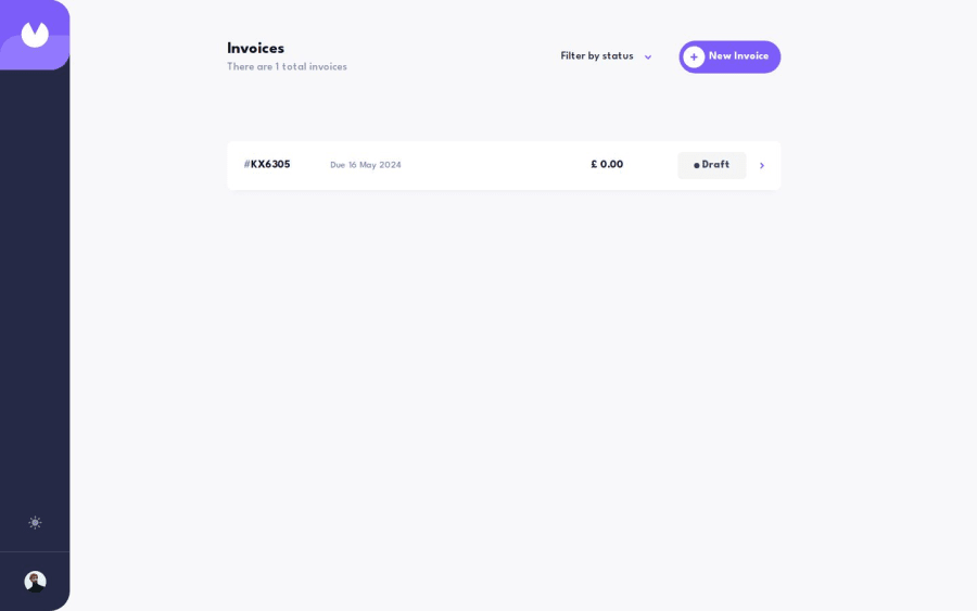 Frontend Mentor Responsive Invoice App Using Next Js Tailwind And