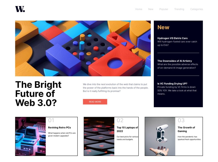 Frontend Mentor Responsive Design Using Flex Box Using Tailwind And Reactjs Coding Challenge