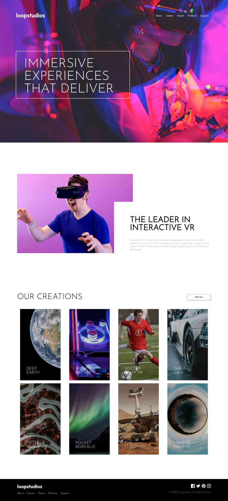 Frontend Mentor Responsive Landing Page Using Flex Box And Grid Coding Challenge Solution