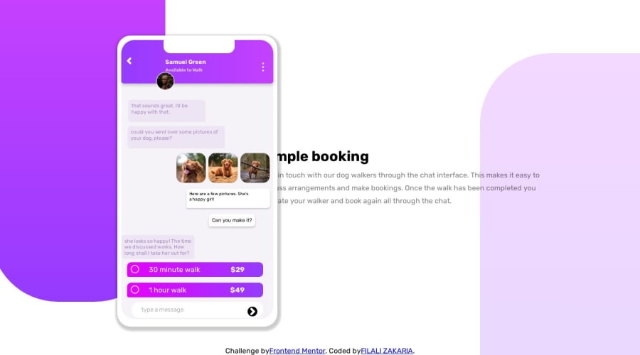 Frontend Mentor Chat App Css Illustration Coding Challenge Solution