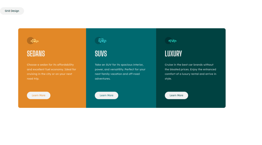 Frontend Mentor 3 Card Component Using Css Flexbox Coding Challenge Solution