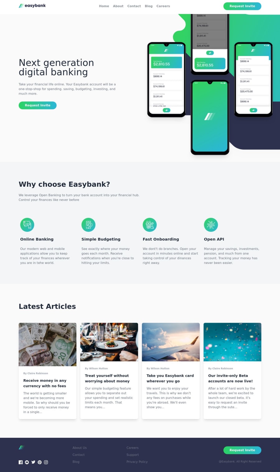 Frontend Mentor Created Using Reactjs And Tailwindcss Coding Challenge Solution