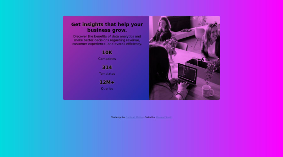 Frontend Mentor Build Using Html Css Coding Challenge Solution
