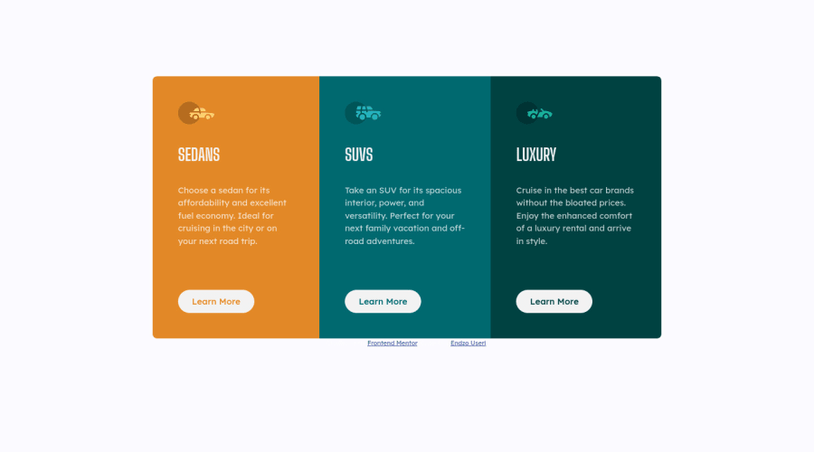 Frontend Mentor Mobile First Solution Using Flexbox Coding Challenge 4390