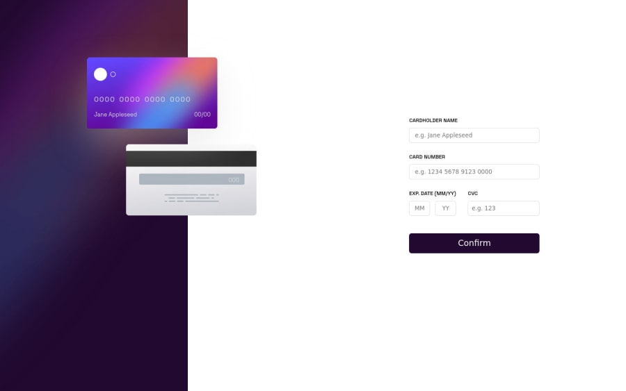 Frontend Mentor Responsive Form Using Css And Jquery Coding Challenge Solution