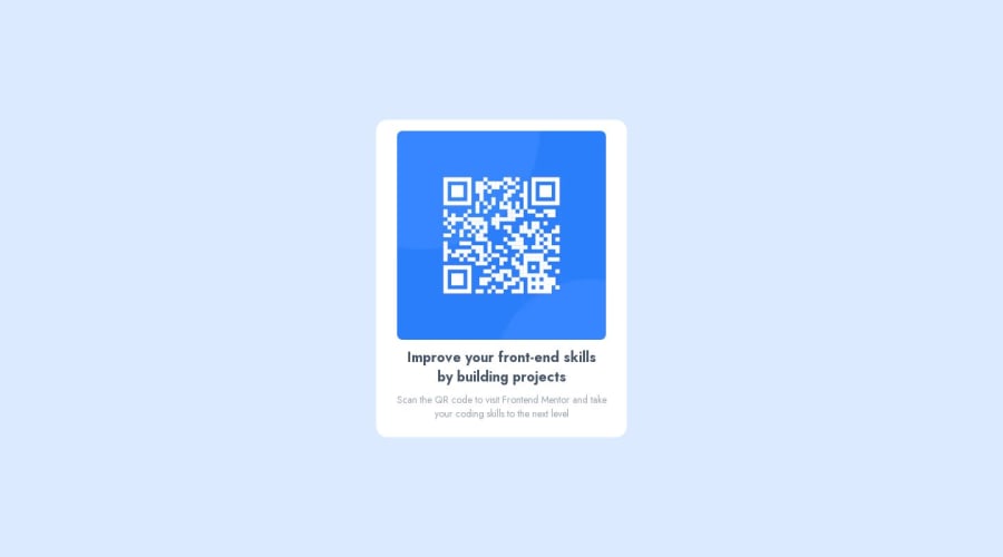 Frontend Mentor Qr Code Component Using Nextjs Reactjs And Tailwindcss Coding Challenge Solution