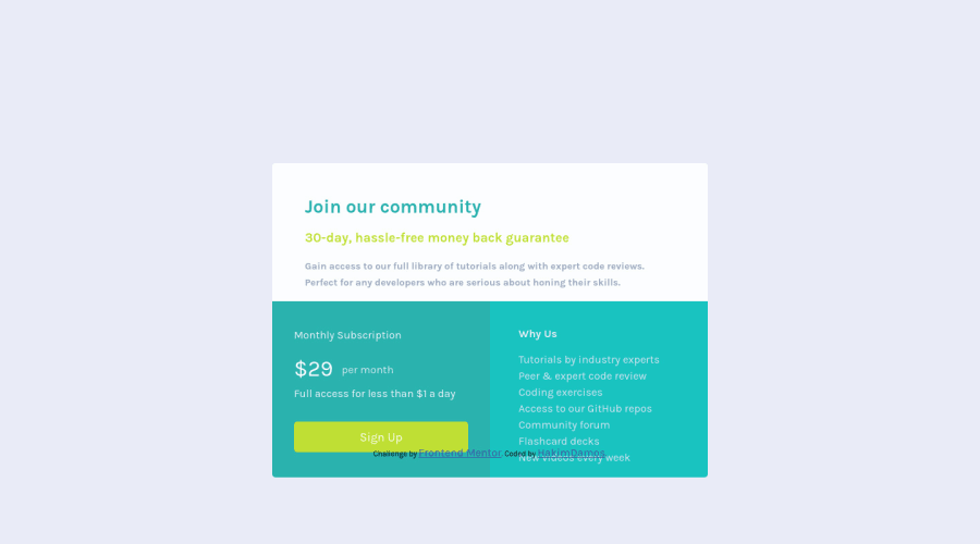 Frontend Mentor Responsive Landing Page Using Css Grid Coding Challenge Solution