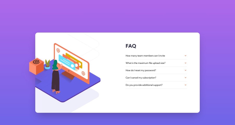 Frontend Mentor | FAQ accordion coding challenge solution Frontend Mentor | FAQ accordion coding challenge solution