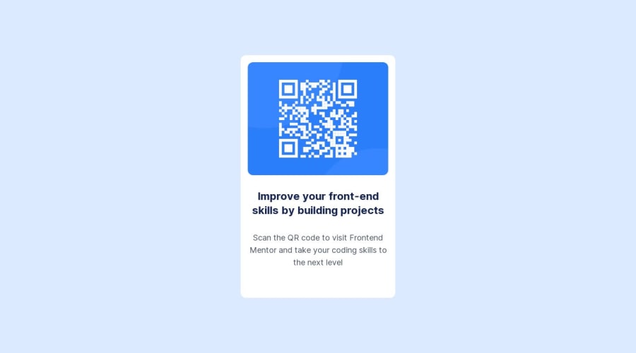 Frontend Mentor Qr Code Component Using Nextjs And Tailwindcss Coding Challenge Solution