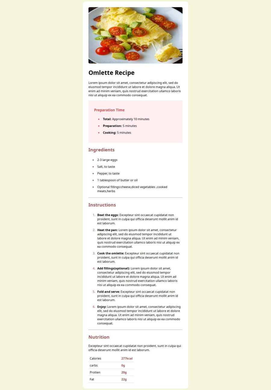 Frontend Mentor Used Html Css And Javascript Not Responsive Coding Challenge Solution 8896