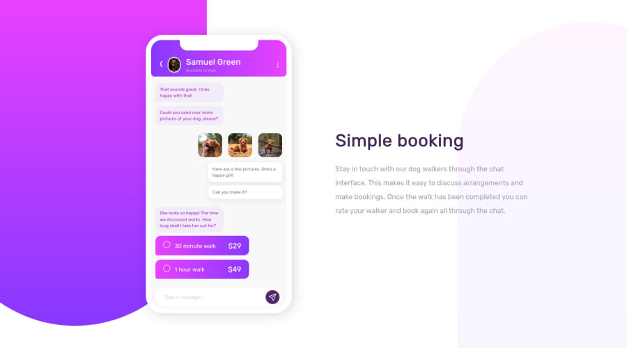 Frontend Mentor Chat App Css Illustration Using Pure Css And Html