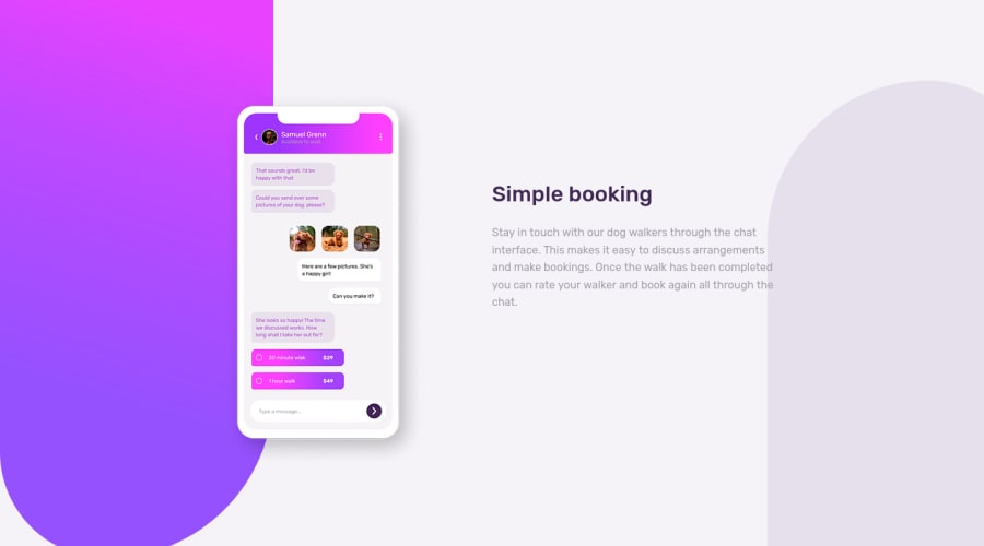 Frontend Mentor Chat App Css Flex Box And Media Queries Coding