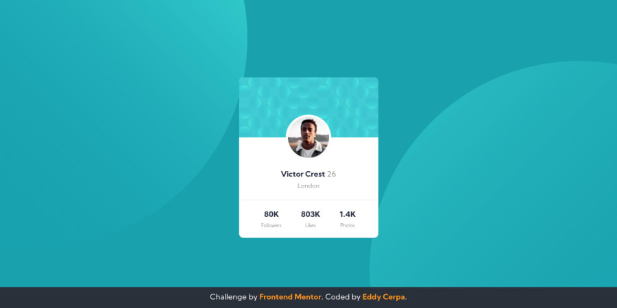 Frontend Mentor Challenge With Html And Css Using Flexbox Coding Challenge Solution