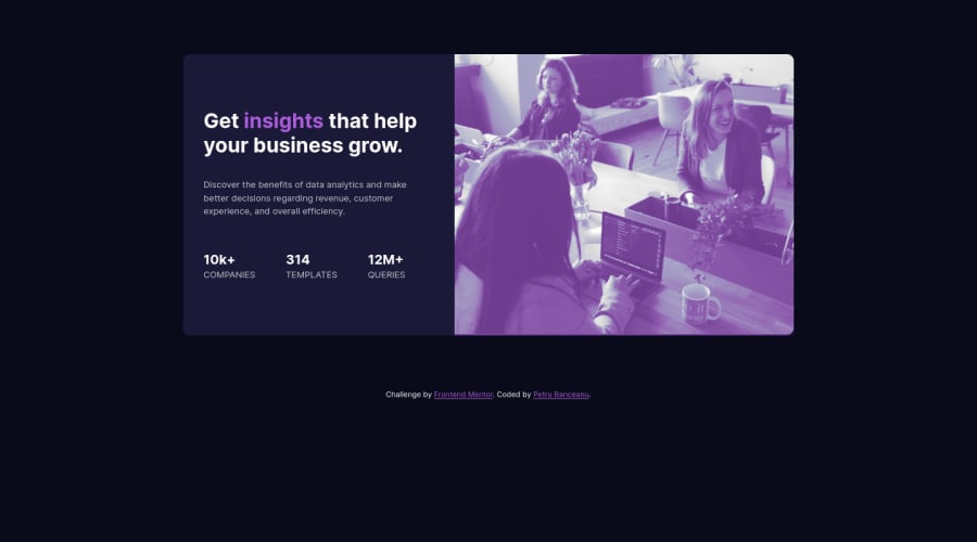Frontend Mentor Responsive Layout Using Html Css Coding Challenge Solution