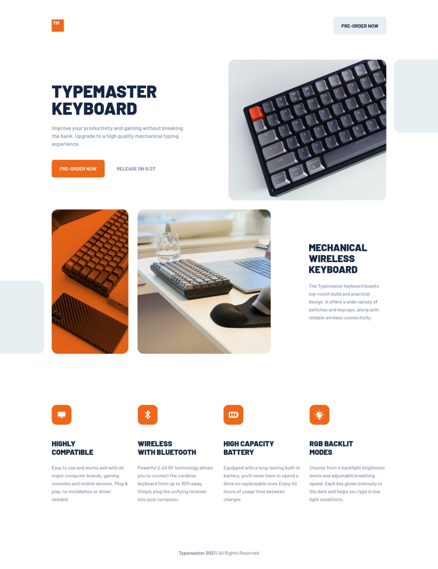 Frontend Mentor Responsive Landing Page Using Sass And Flexbox Coding