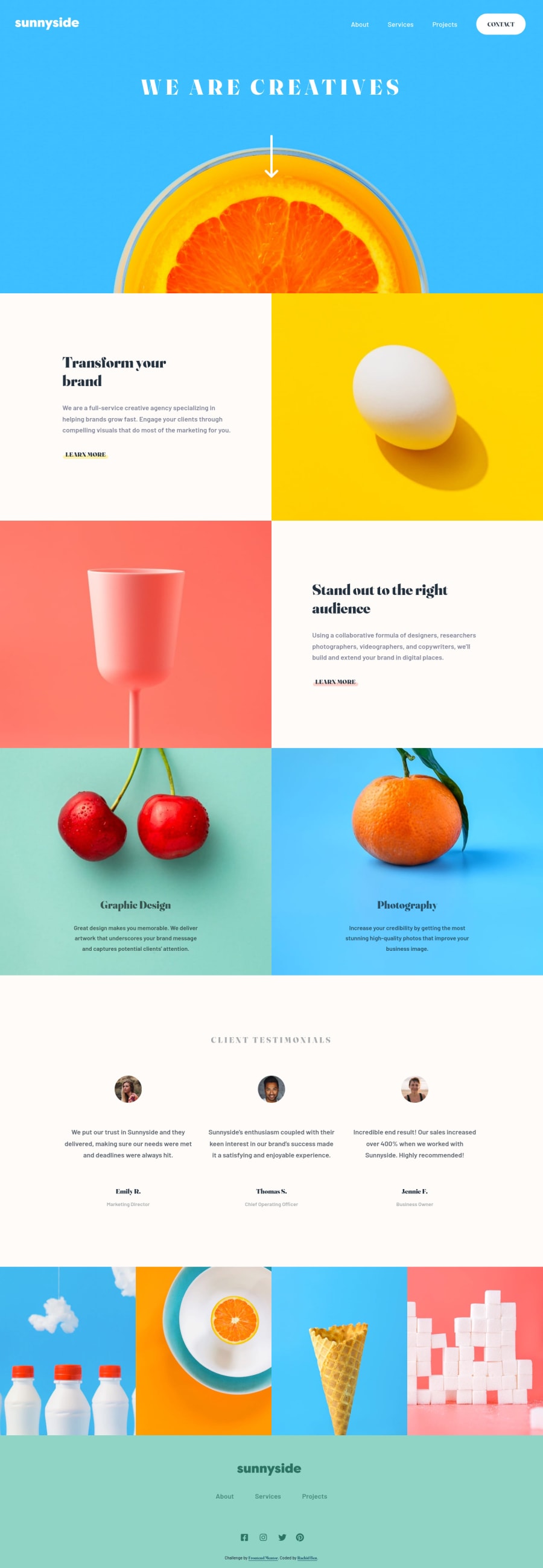 Frontend Mentor Responsive Design Using Css Grid Flexbox Sass
