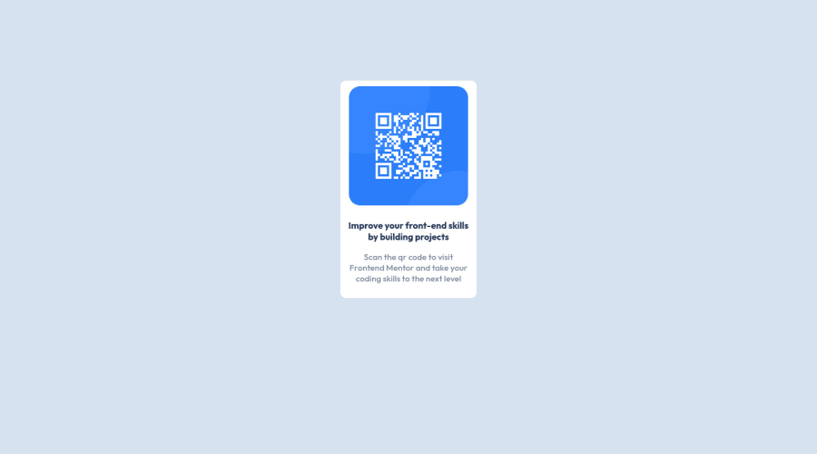 Frontend Mentor Qr Code Challenge Htmlandcss Coding Challenge Solution