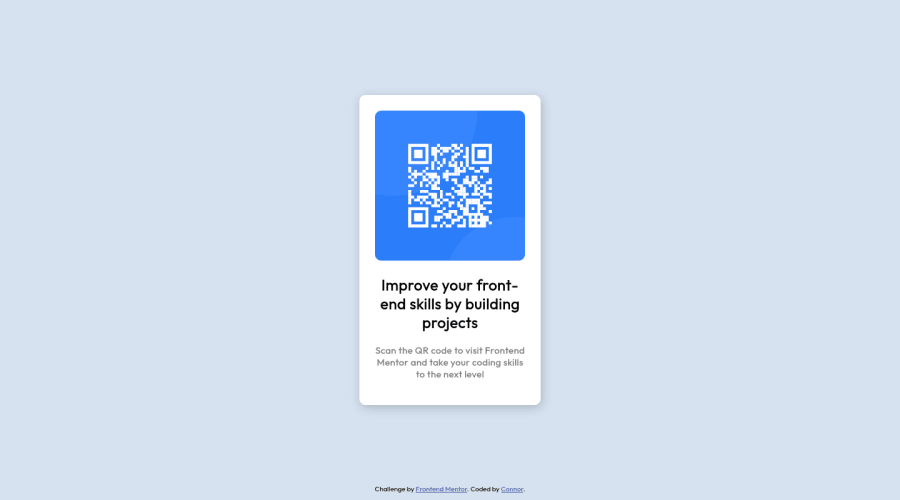 Frontend Mentor Qr Code Component Coding Challenge Solution