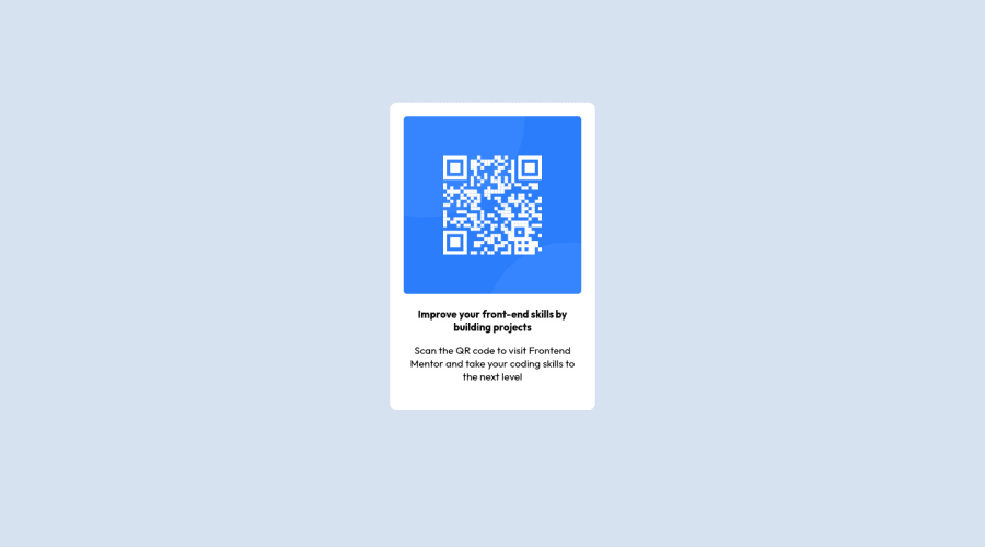 Frontend Mentor Qr Code Component Using Html And Css Coding Challenge