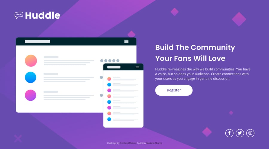 Frontend Mentor Landing Page Using Css Grid And Flexbox Coding