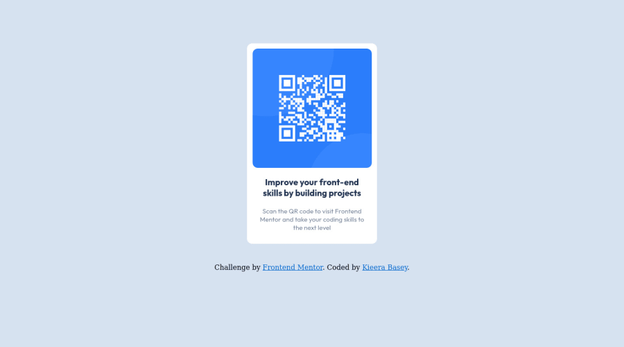 Frontend Mentor Qr Code Using Html And Css Coding Challenge Solution