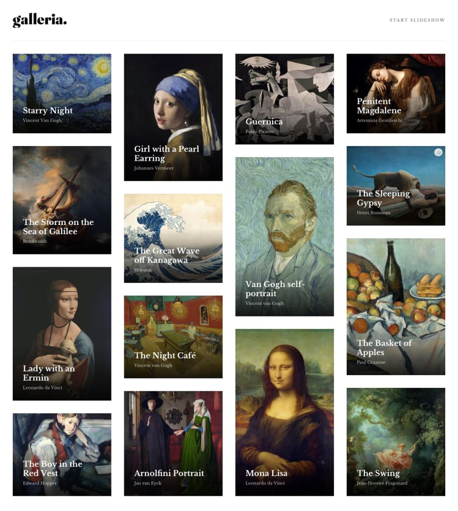 Frontend Mentor Galleria Slideshow Using Html Css And Javascript Coding Challenge Solution