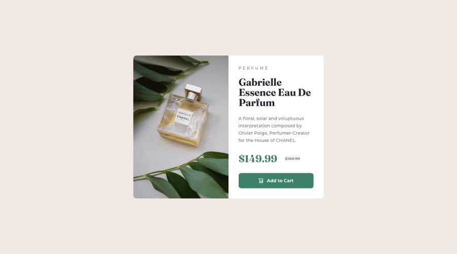 Frontend Mentor Product Preview Card Component Html Css Coding