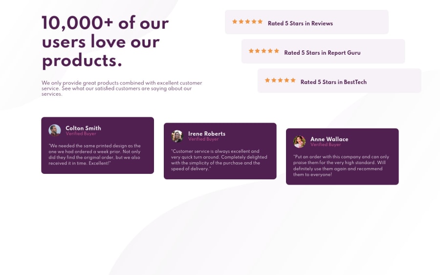 Frontend Mentor Social Proof Section Html And Css And Flexbox Coding