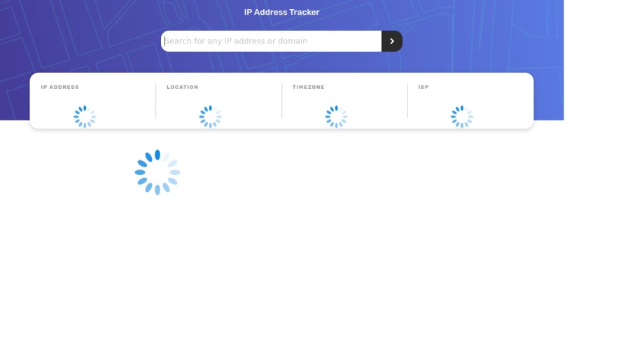 Frontend Mentor Ip Address Tracker React Js App Coding