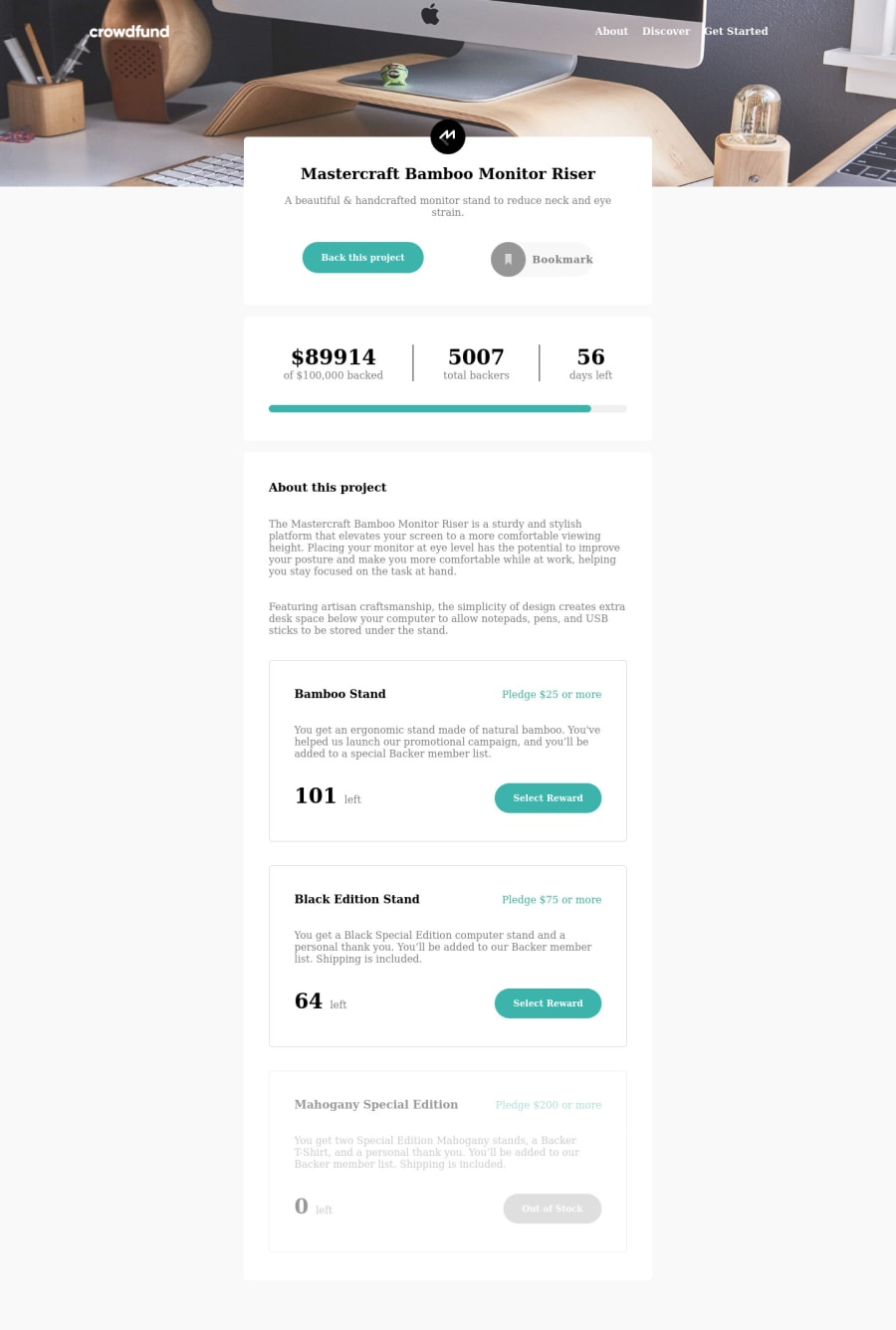 Frontend Mentor Responsive Page With Popups Using Html Css And Js