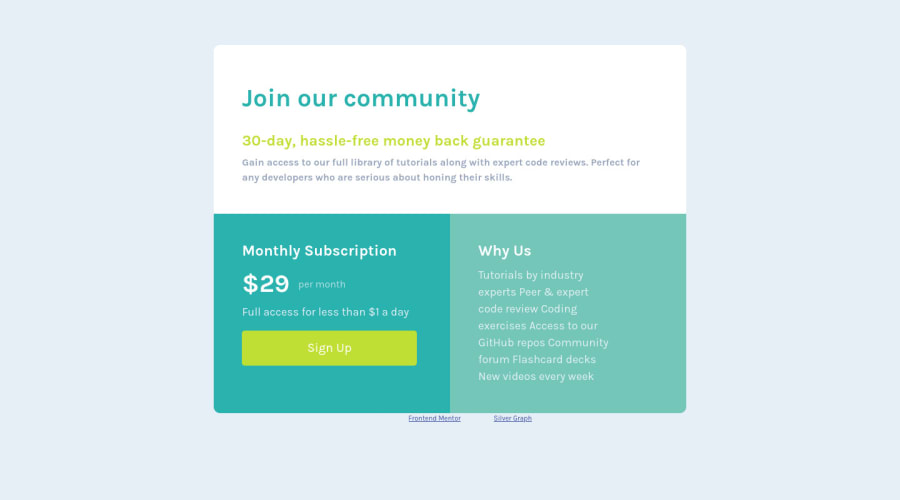 Frontend Mentor Completed Challenge Using Html Css And Bootstrap