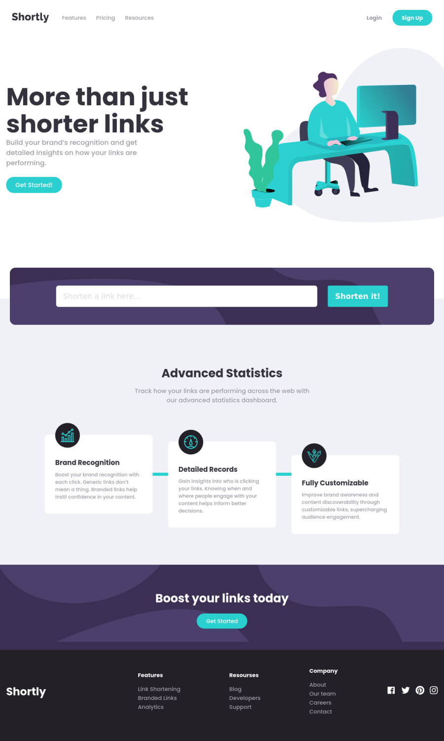 Frontend Mentor React Js Site Using Css Modules And Axios For Images