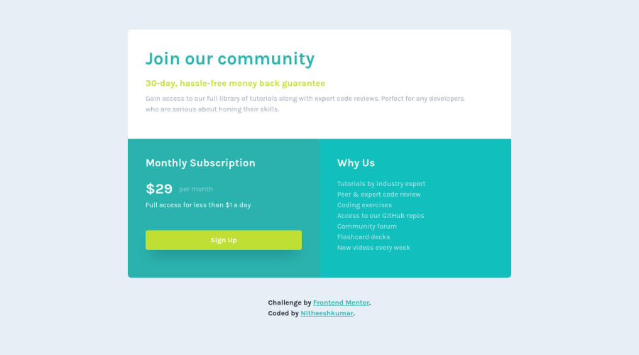 Frontend Mentor Using Bootstrap Css Grid Coding Challenge Solution