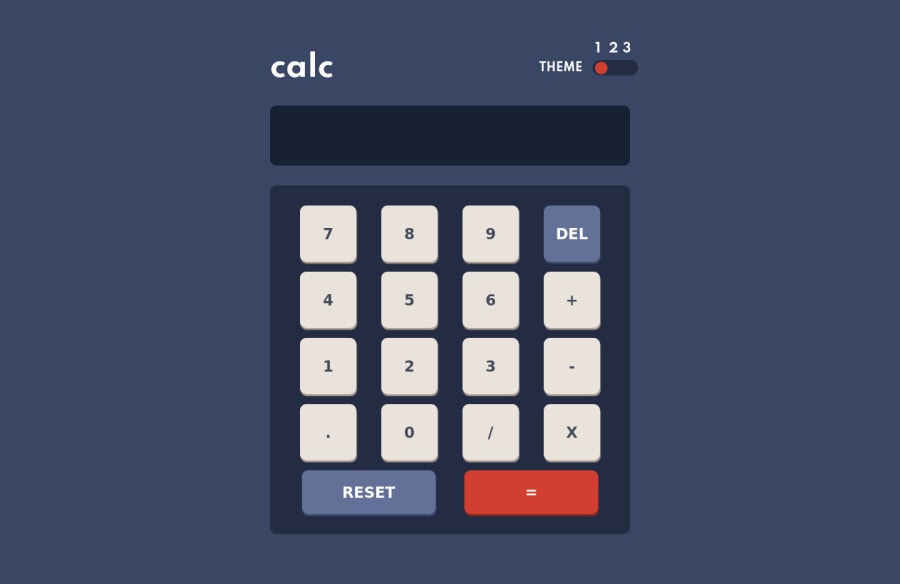 Frontend Mentor Calculator App Using React Coding