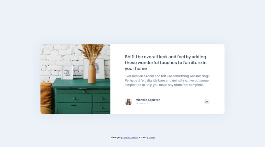 Frontend Mentor Mobile First Html Css Grid And Flexbox