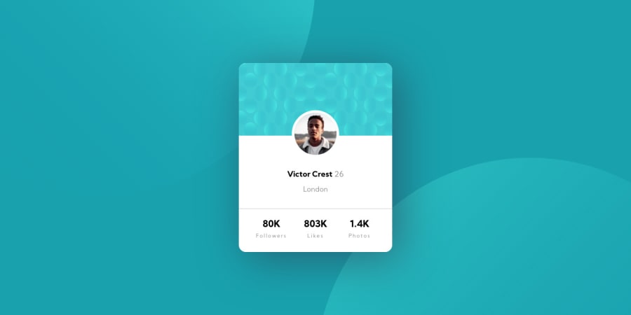 Frontend Mentor Profile Card Using Css Grid And Flexbox Coding