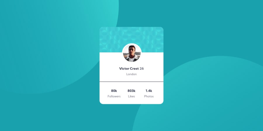 Frontend Mentor Profile Card Component Main Using Css And Html Coding