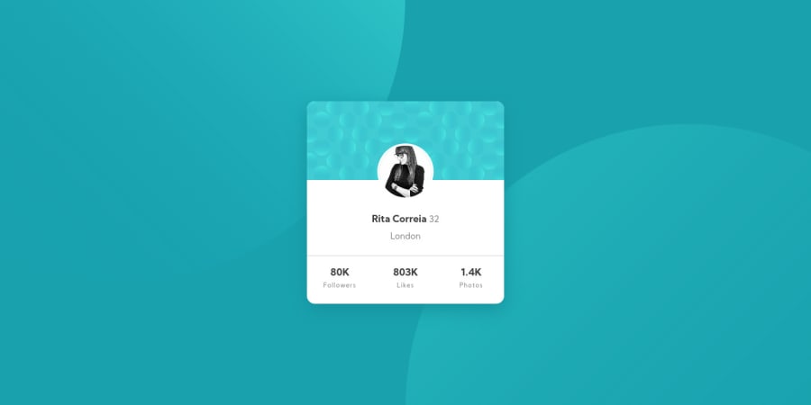 Frontend Mentor Profile Card Component In Reactjs Coding Challenge