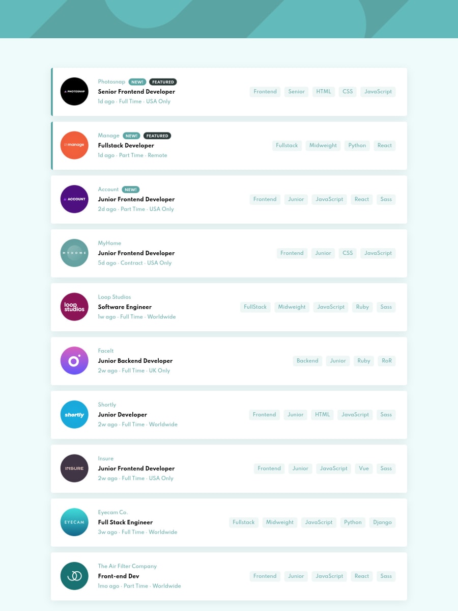 Frontend Mentor React Js With Scss Bem Coding Challenge Solution