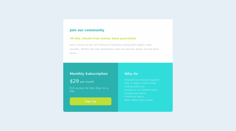 Frontend Mentor Basic Css And Html Coding Challenge Solution