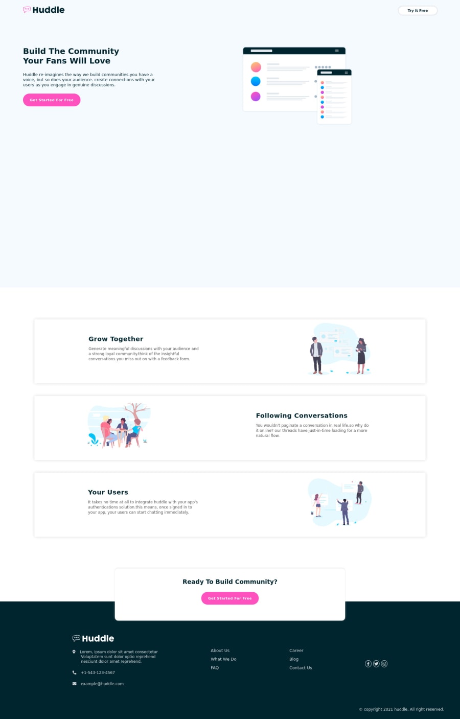 Frontend Mentor Hello Guys I Made This Website Using Html And Css