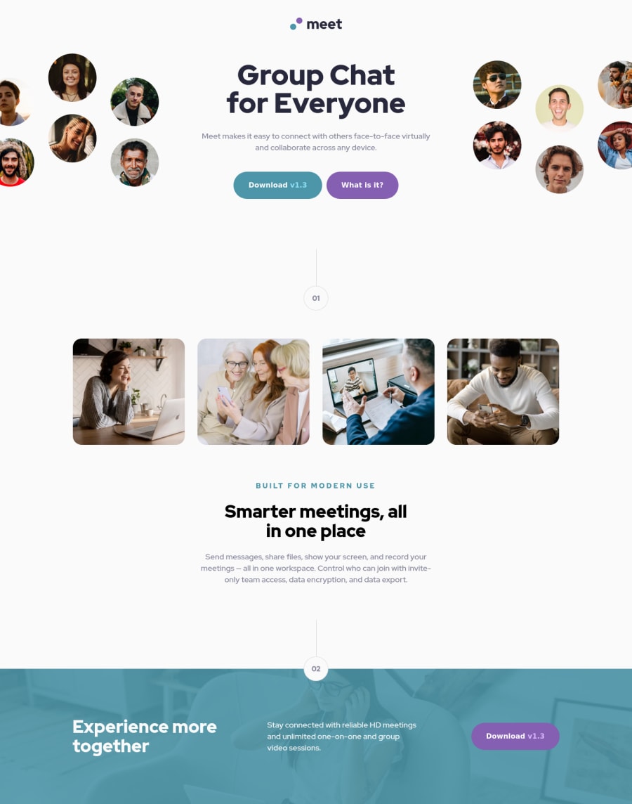 Frontend Mentor Desktop First Site Using Flex Boxes Grids And Scss