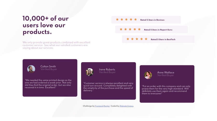 Frontend Mentor Responsive Page Using Flexbox And Grid Coding