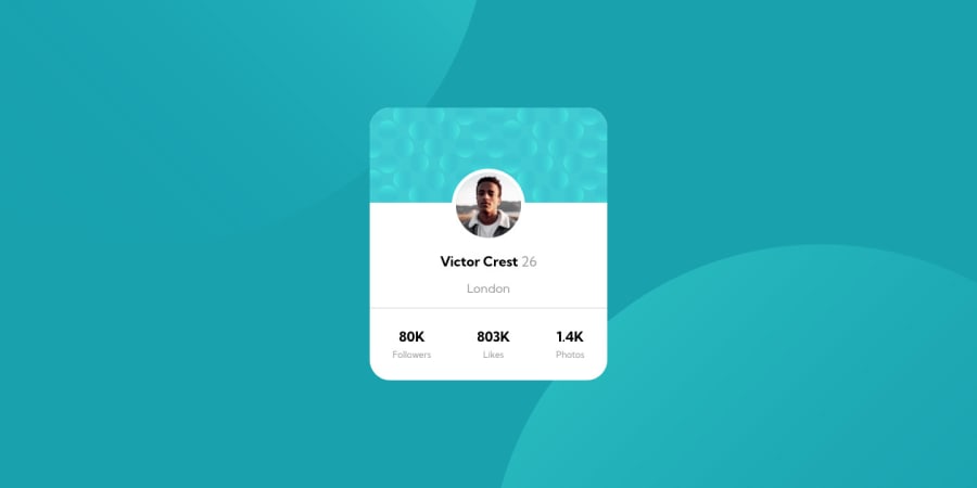 Frontend Mentor Responsive Profile Card Component Using Html And Css