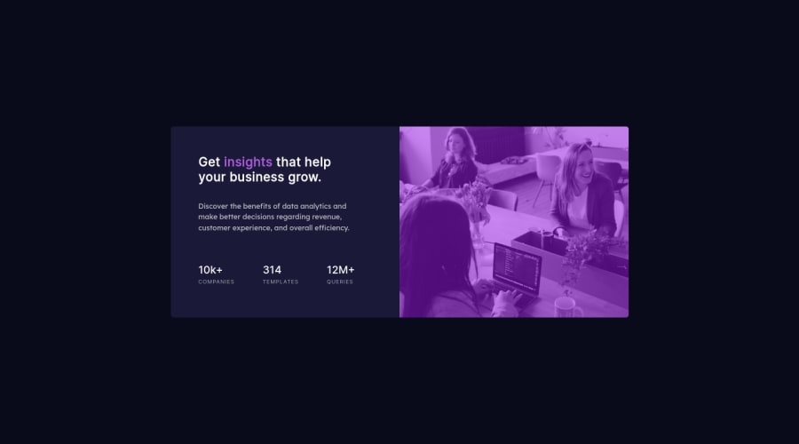 Frontend Mentor Css Flexbox Js Coding Challenge Solution