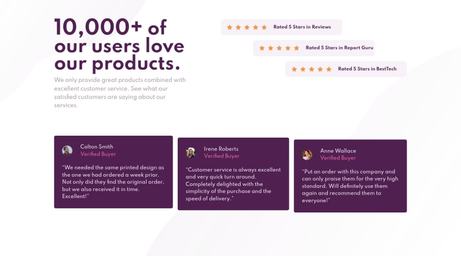 Frontend Mentor Social Proof Section Using Css Flexbox Grid Coding
