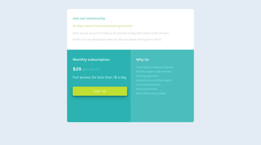 Frontend Mentor Mobile First Site Using Html Css Grid Coding